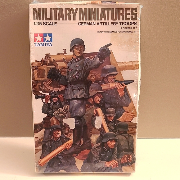 Tamiya | Toys | Tamiya 35 German Artillery Troops Model Kit | Poshmark